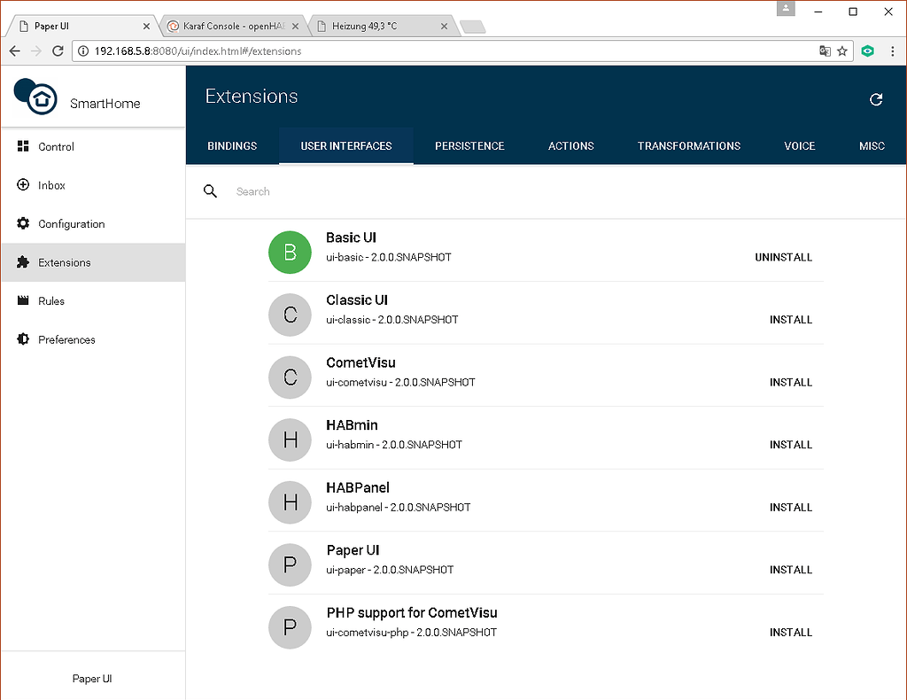 Uninstall Modules Automatically Runtime Openhab Community