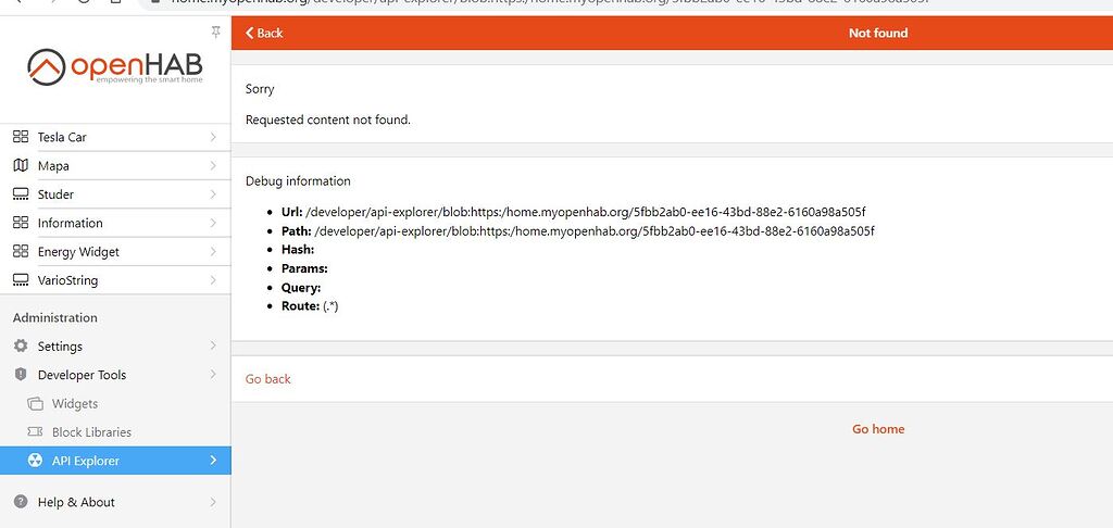 Openhab 3.3.0 API Explorer Download - Installation - openHAB Community