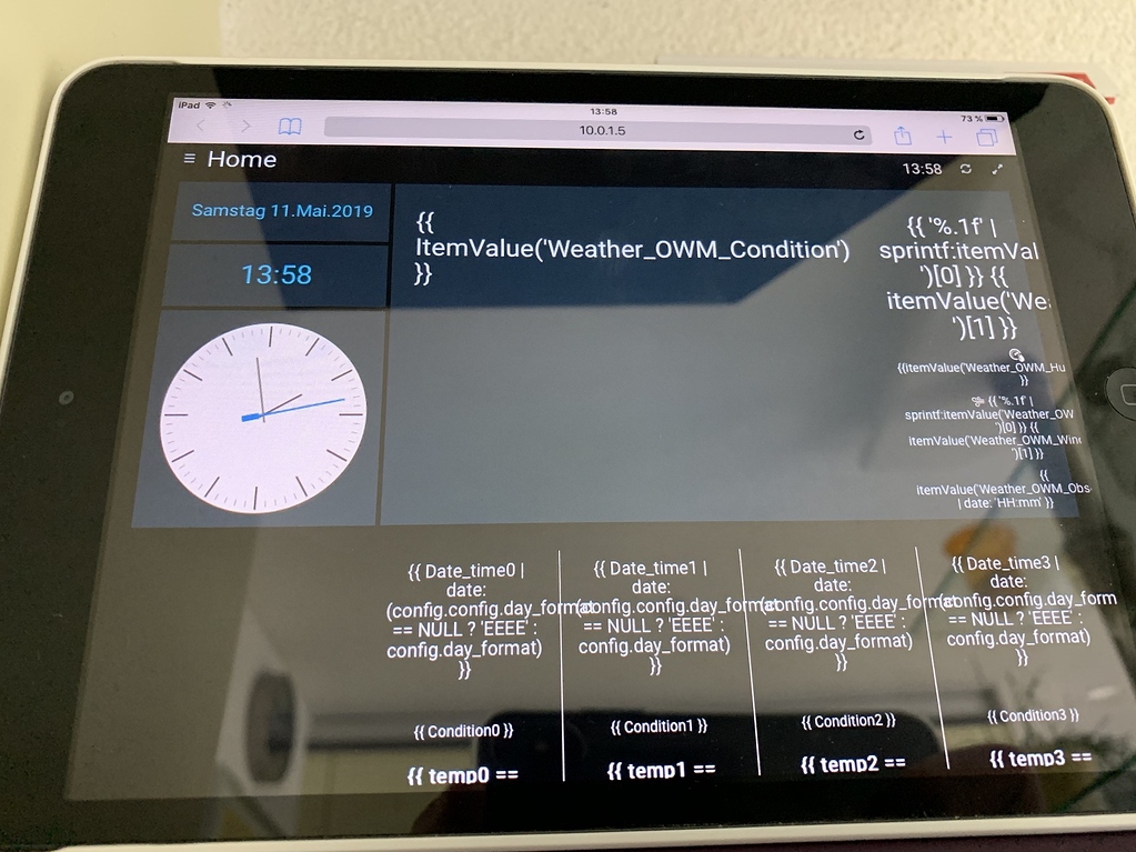 [SOLVED] Habpanel on iPad iOS 9.5 - HABPanel - openHAB Community