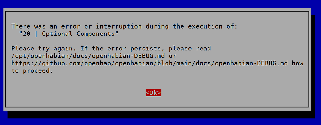 Zigbee2mqtt installation problem on openhabian raspberry - Installation - openHAB Community
