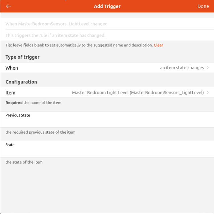 [wiki] Getting Started with OH3: rewriting the tutorial - 8. Rules - Documentation - openHAB ...