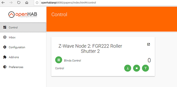 [solved] How Can I Include The Control Of My Rollershutter Into The Homekit Beginners