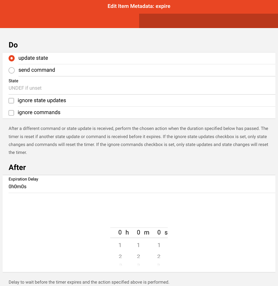 Expiring items - Items & Sitemaps - openHAB Community