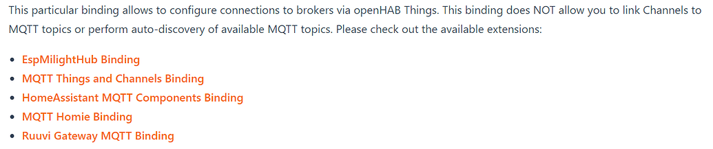 MQTT Homeassistant Component Integration - Bindings - openHAB Community