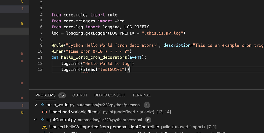 [SOLVED] Get/Set Item State and imports when used in libraries - Scripts & Rules - openHAB Community