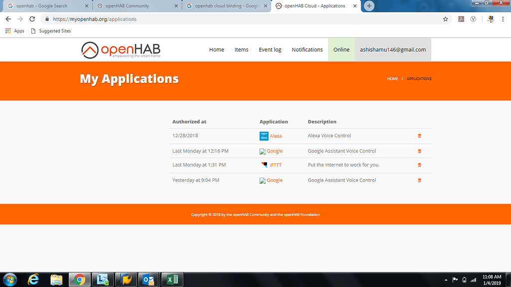 [SOLVED]Google Home MyOpenhab Linking problem - Beginners - openHAB Community