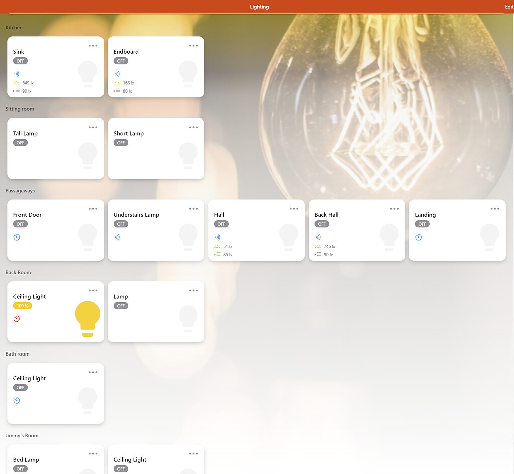 Another Light widget - Suitable for Switch, dimmer, and CCT lighting ...