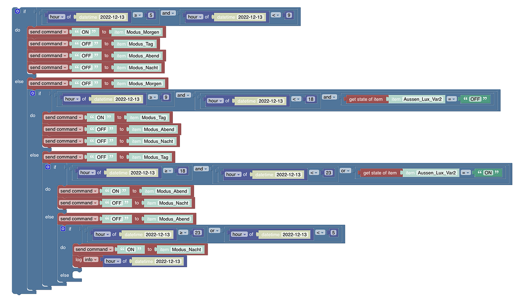 OH3_Blockly: hour of datetime() -> always 0 - openhab3 - openHAB Community