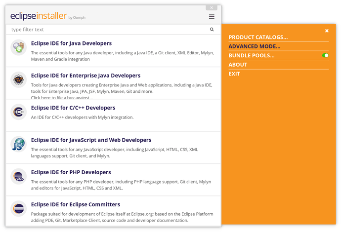 Eclipse IDE PaperUI missing - IDE & Build - openHAB Community