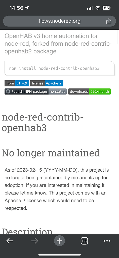 Node-red OpenHAB node maintenance ended - node-red - openHAB Community