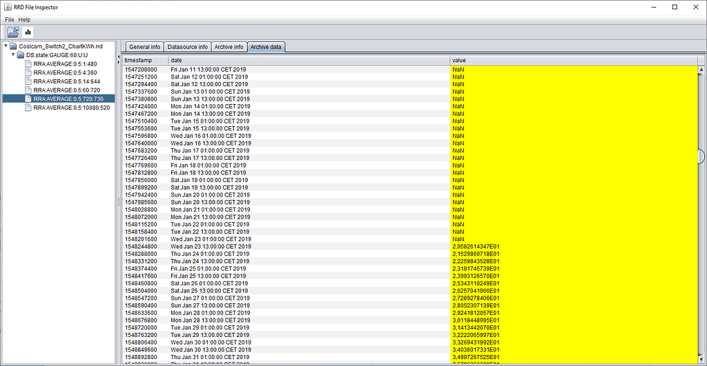 How to avoid NAN (not a number) in persistence / charts - Items ...