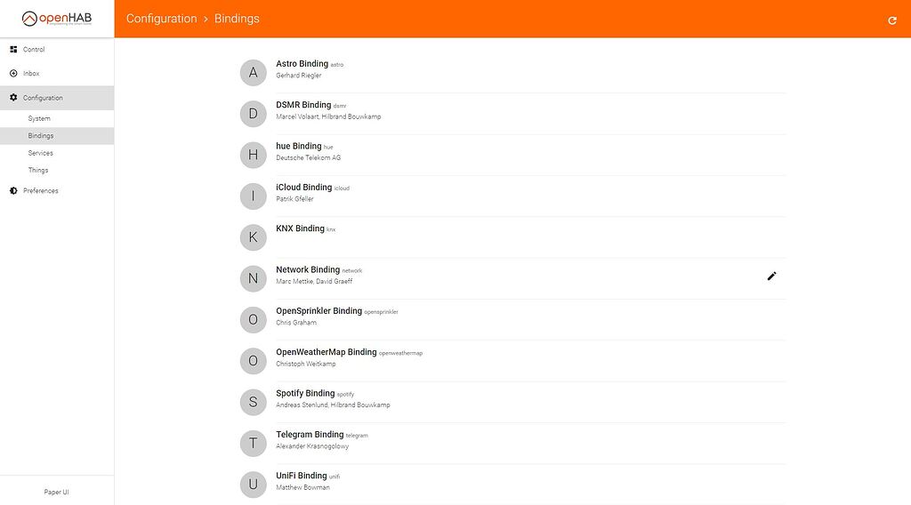 Add binding option is gone :( - Bindings - openHAB Community