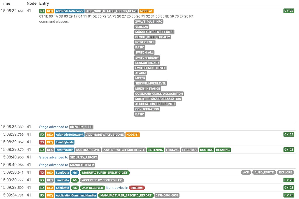 [SOLVED] Zwave secure inclusion not working on Qubino Flush Dimmer (ZMNHDD) - Bindings - openHAB ...