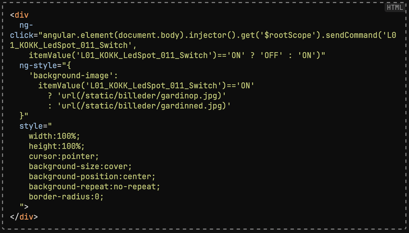 Turning an item on and off with a template widget - HABPanel Examples ...