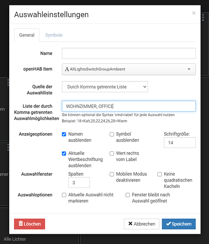 [SOLVED] Hab panel multi selection widget: only first selection works with rule? - HABPanel ...