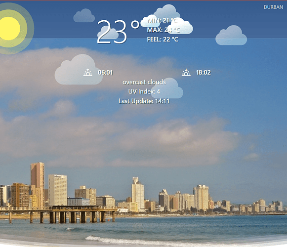 Popup Widget with columns and rows - alignment - Beginners - openHAB Community
