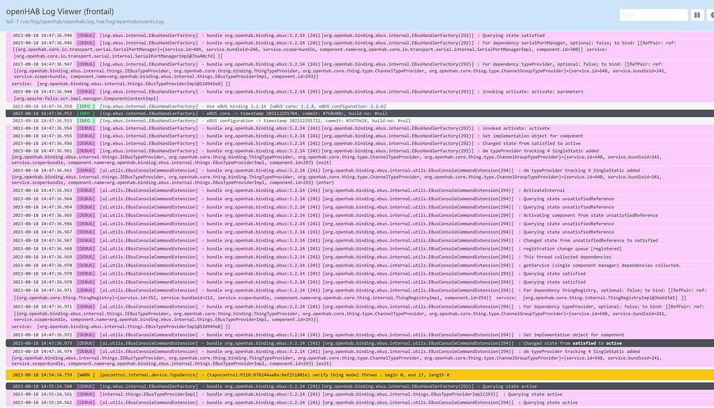 Cannot remove ebus binding - Bindings - openHAB Community