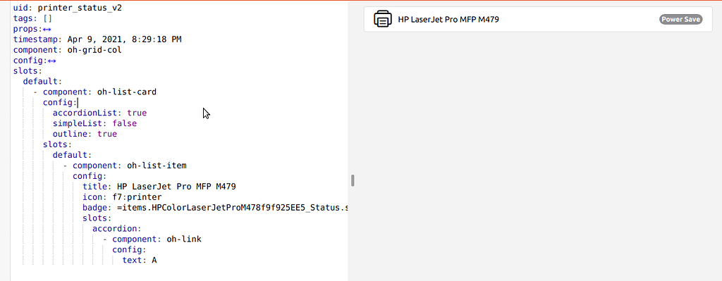 OH3 - Content of accordion list not shown - Beginners - openHAB Community