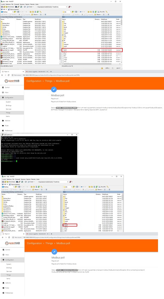 Problem with Modbus serial RTU-> socat-> TCP - Bindings - openHAB Community