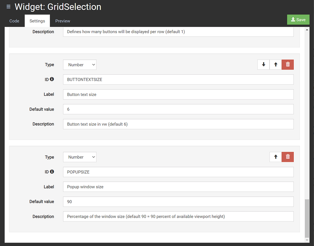 Habpanel doesn't load default values of custom widget - Beginners - openHAB Community