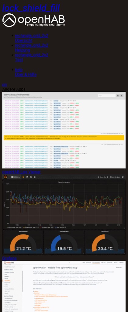 My Webview On Mobile Devices Wont Work Perfect Openhab Cloud Openhab Community