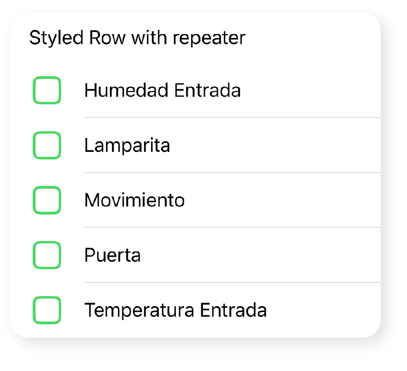 Help styling f7-card with repeater - Widgets - openHAB Community