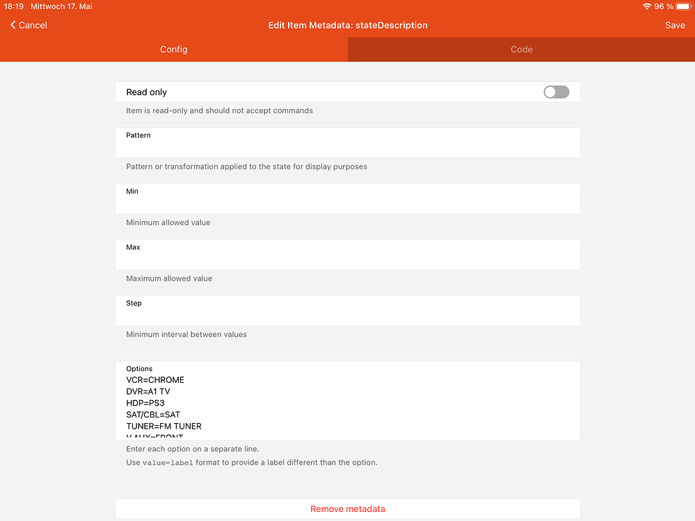 Denon/Marantz AVR widget - UI Widgets - openHAB Community