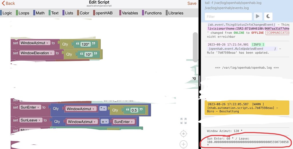 openHAB 4.0.2 - weird calculations with units - Beginners - openHAB Community