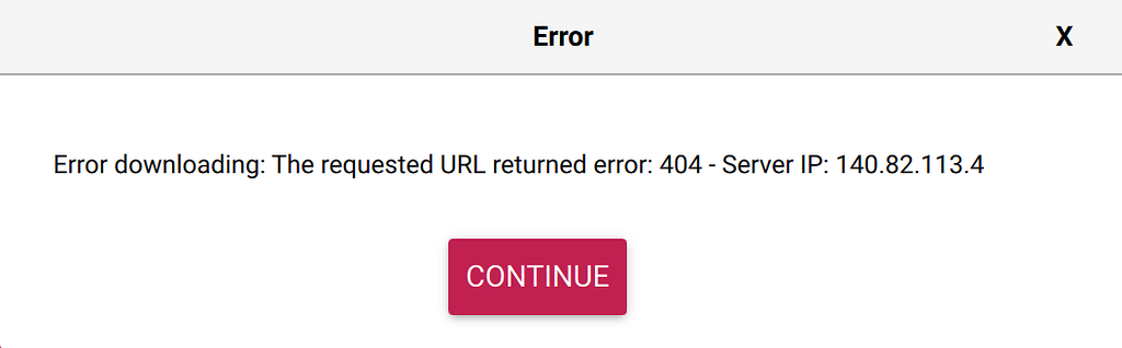Raspberry Pi Imager Download Error - Installation - openHAB Community