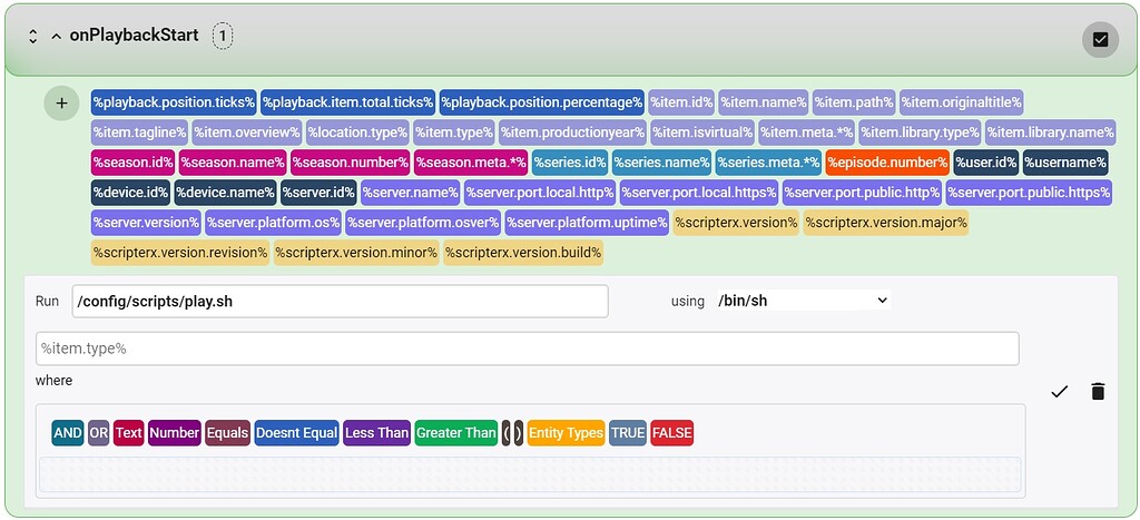 Send play state and content type from Emby to openHAB, Light control - Solutions - openHAB Community