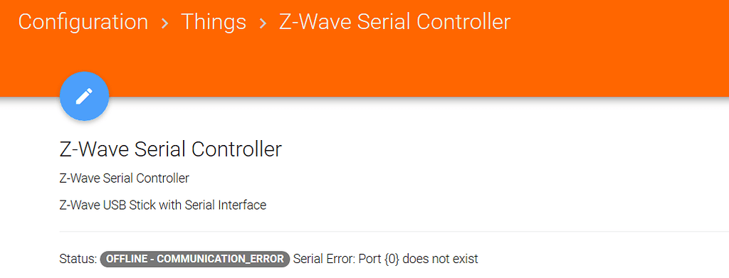 [SOLVED] ZWave development on windows: Serial Error: Port {0} does not exist - IDE & Build ...