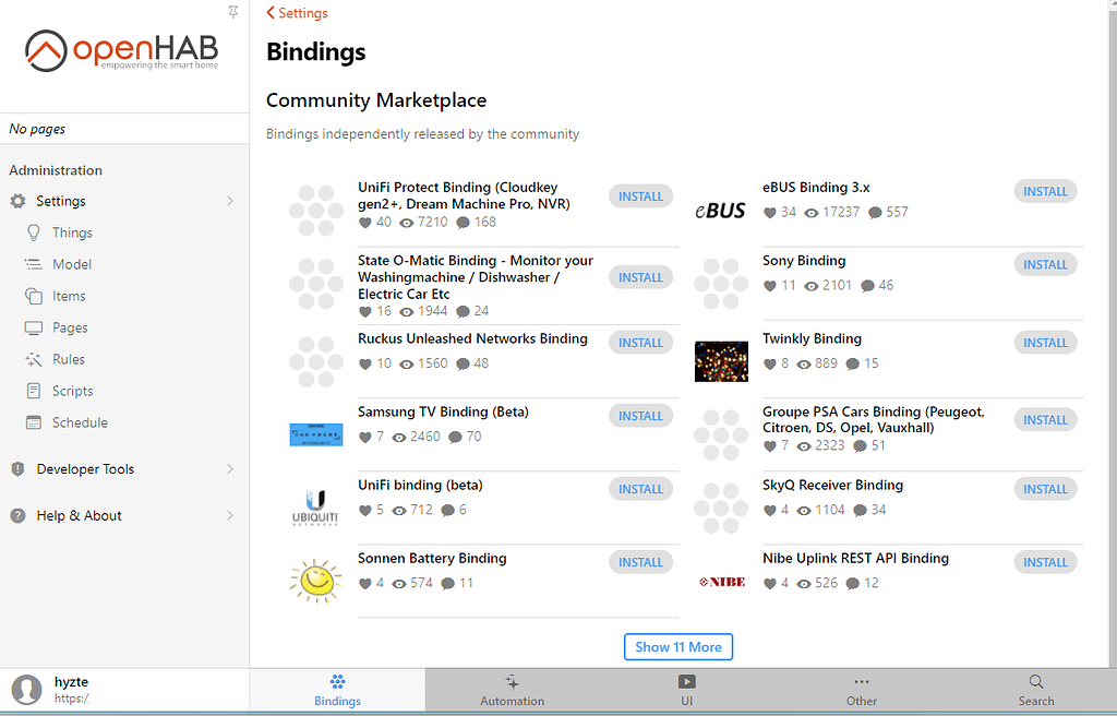 All bindings have disappeard after reboot - Bindings - openHAB Community