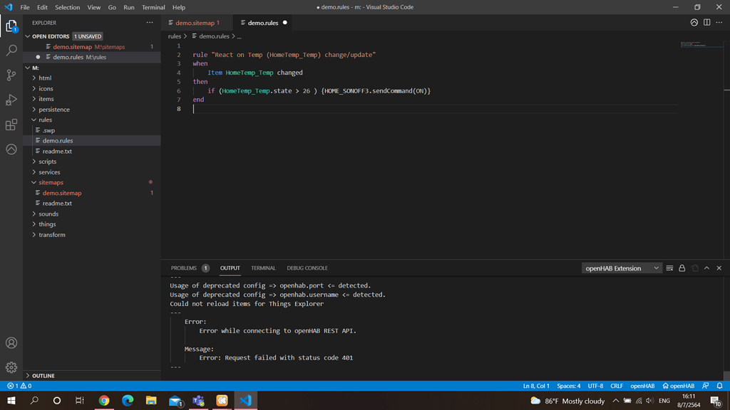 Ask For A Solution Openhab3 Openhab Community