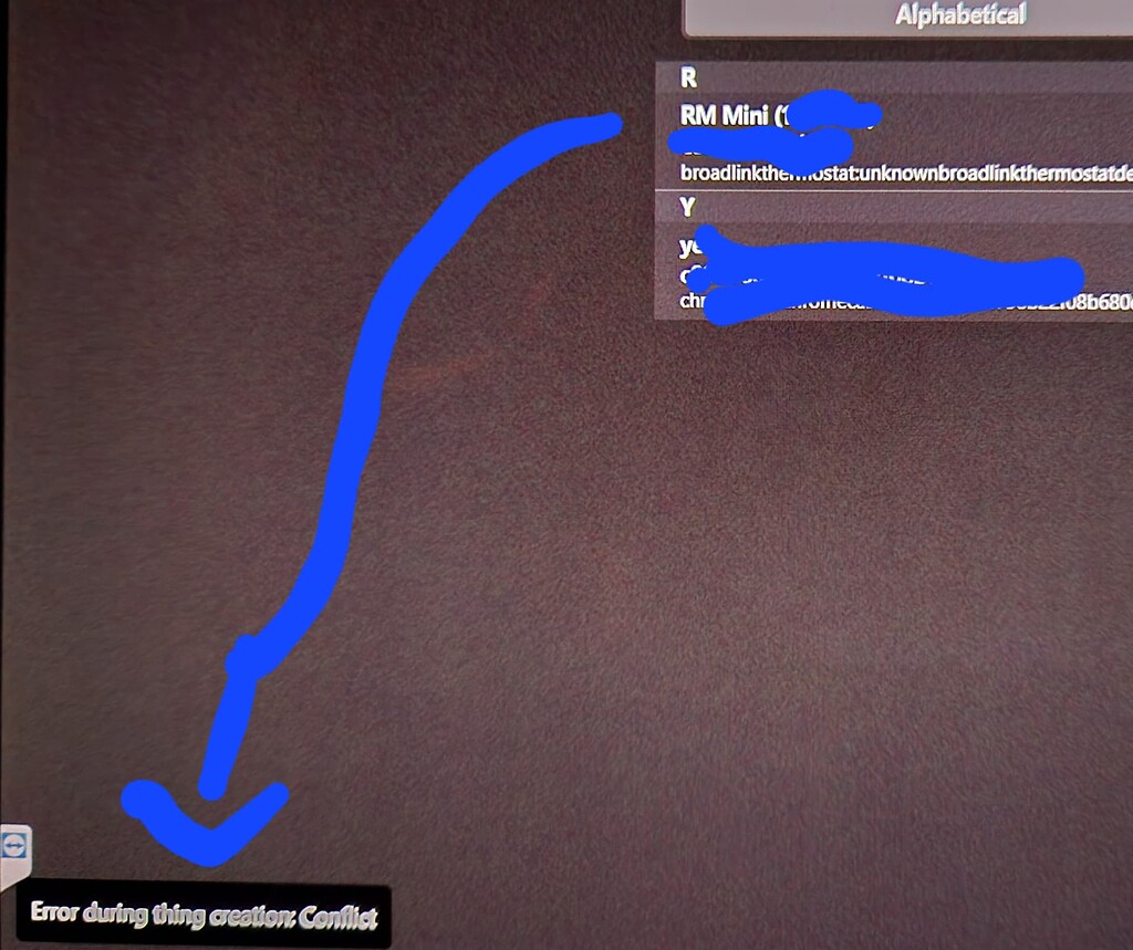 OH3: Broadlink Binding Creation Conflict - Beginners - openHAB Community