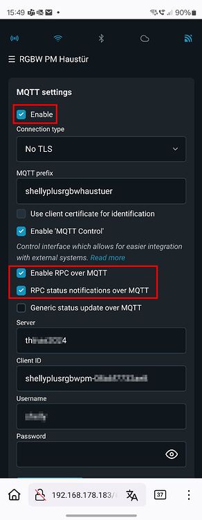 Shelly Gen2. Plus MQTT configuration - Tutorials & Examples - openHAB Community