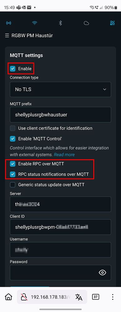 Shelly Gen2. Plus MQTT configuration - Tutorials & Examples - openHAB Community