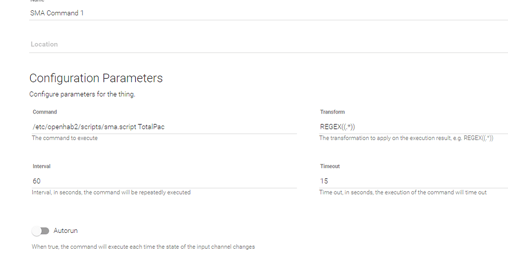 Exec binding PaperUI Thing with Parameter - Bindings - openHAB Community