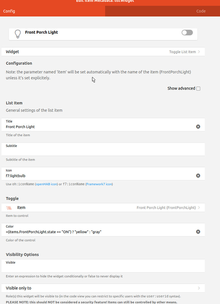 Building Pages in OH 3 - Custom User Defined Widgets - Documentation - openHAB Community