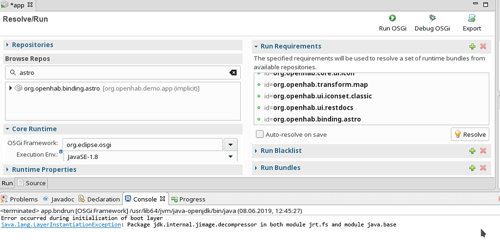 Eclipse Beginner Question Development Openhab Community