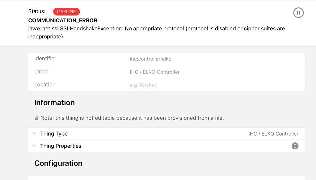 Binding crash after openhabian-config update - Bindings - openHAB Community