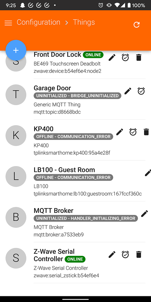 Using Local Mosquitto MQTT, HANDLER_INITIALIZING_ERROR? - Beginners - openHAB Community
