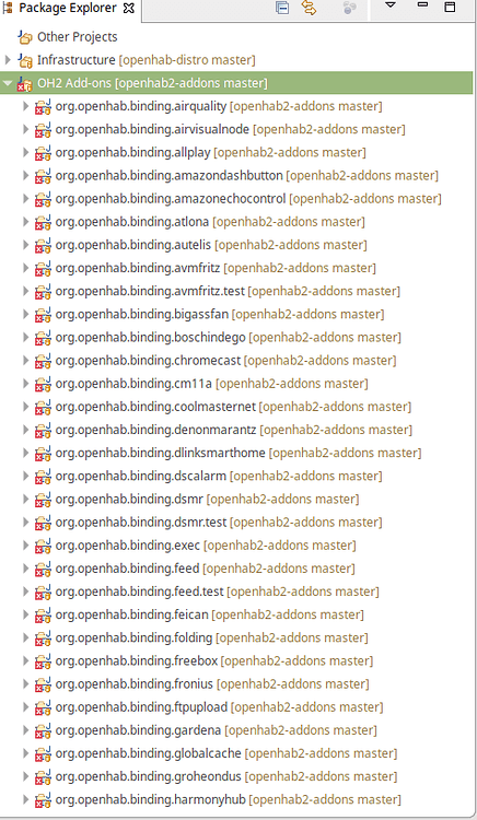Tons of errors in eclipse after maven clean install - IDE & Build - openHAB Community