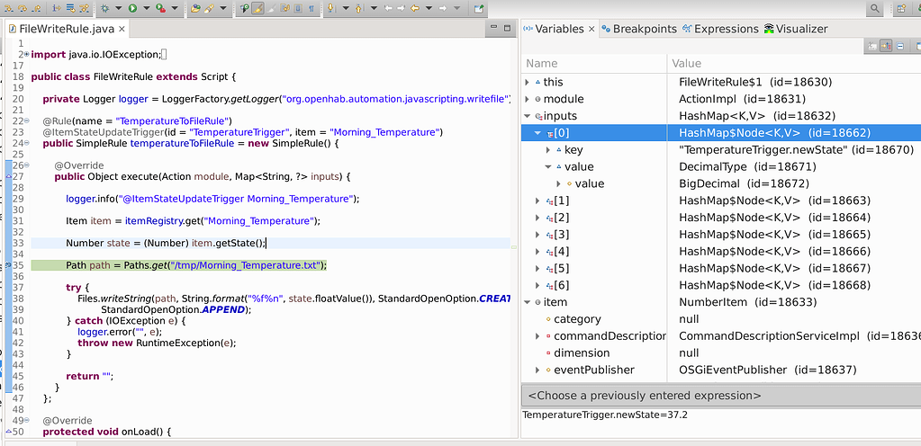 JSR223 Scripting in Java - Beta4 - Other - openHAB Community