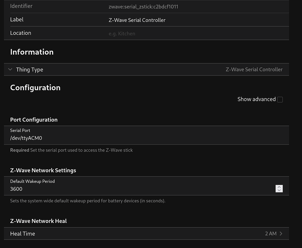 Z-Wave Bridge Offline / Error: Bridge - Bindings - openHAB Community
