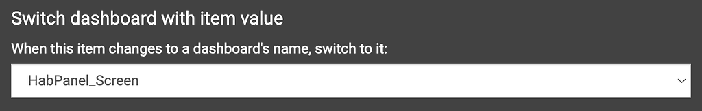 HabPanel not switching back to the default dashboard - HABPanel - openHAB Community