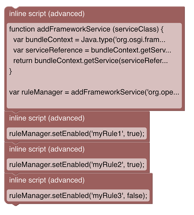 How to disable a rule from a Blockly script? - Scripts & Rules - openHAB Community