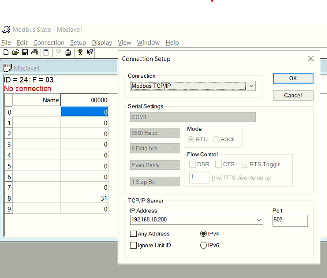 Modbus Tcp With Slave Responded With Error2 Illegaldataaccess Modbus Openhab Community