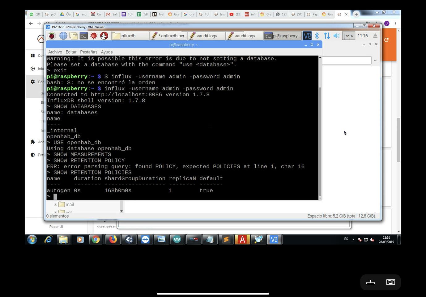 [SOLVED] Problems with InfluxDB persistence (Grafana link) - Persistence Services - openHAB ...