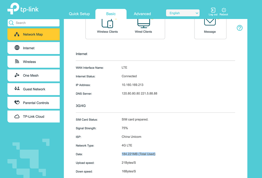 TP-Link MR600 (4G Router) Data usage - Scripts & Rules - openHAB Community