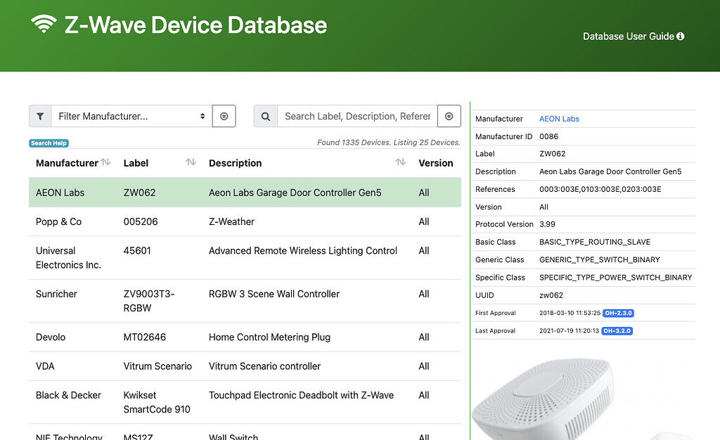 Everspring AN301-3 - No option to add new device - Bindings - openHAB Community